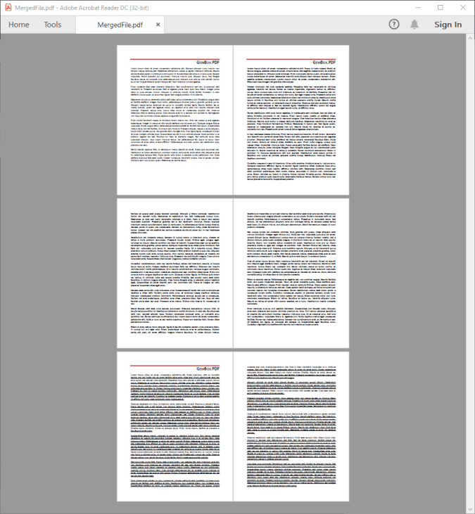 Read Merge Split PDF File From Python