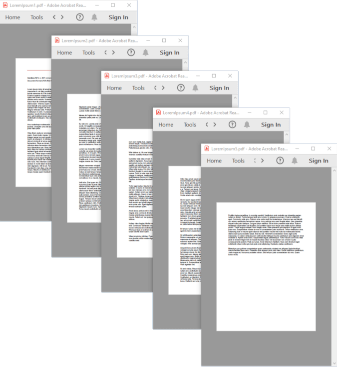 Read Merge Split PDF File From PHP